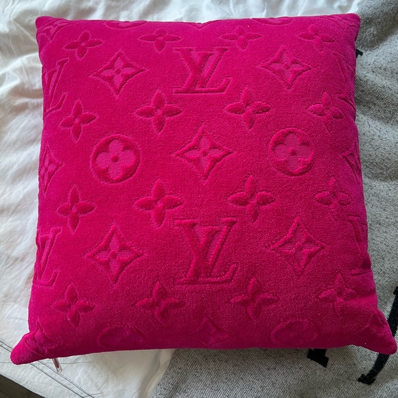 Louis Vuitton | Accents | Louis Vuitton Pillow | Poshmark